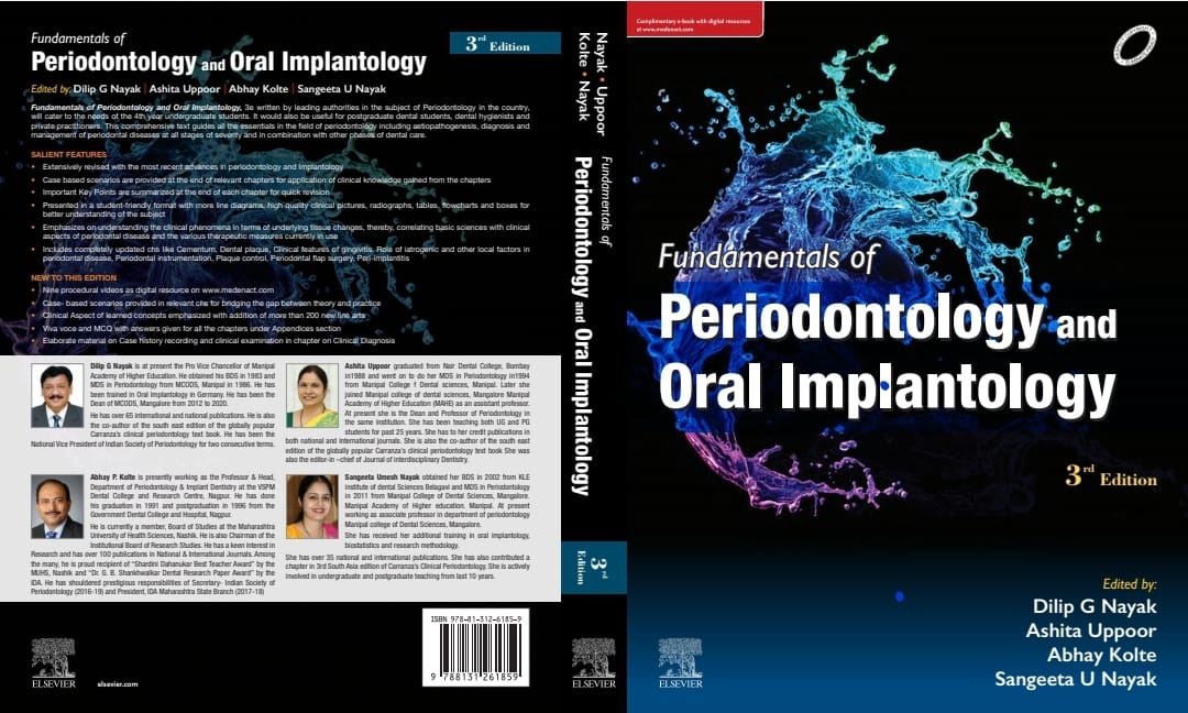 Another accolade for TEAM PERIO, The 3rd edition of the book entitled ...