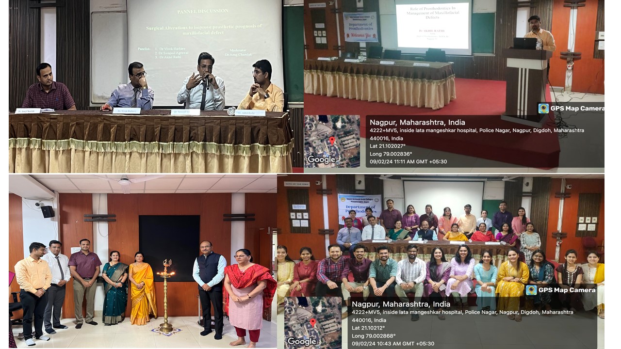 CDE on Prosthetic Management of Maxillofacial Defects – RD Dental College